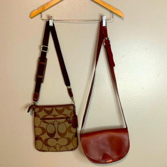 Coach and Zara | Bags | Coach Zara Woman Crossbody Bags In Used ...